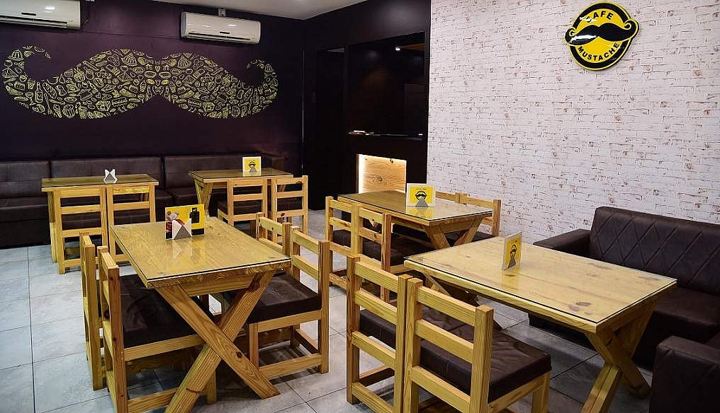 Cafe Mustache offers options for snacking and a lavish meal