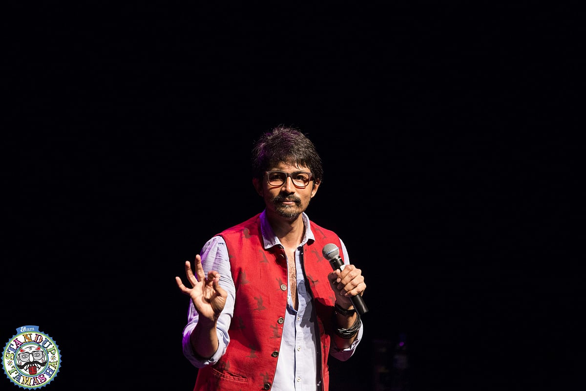 Stand-up comedian Karthik Kumar is back with a new show titled Blood ...
