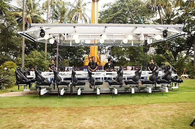 Fly Dining in Bangalore | Sky Restaurants in India | Dinner at 160ft ...