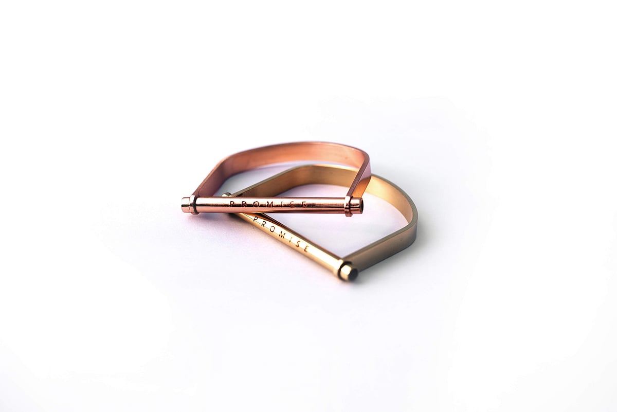 The new bangle from Nimai is the first in a series of in-house products