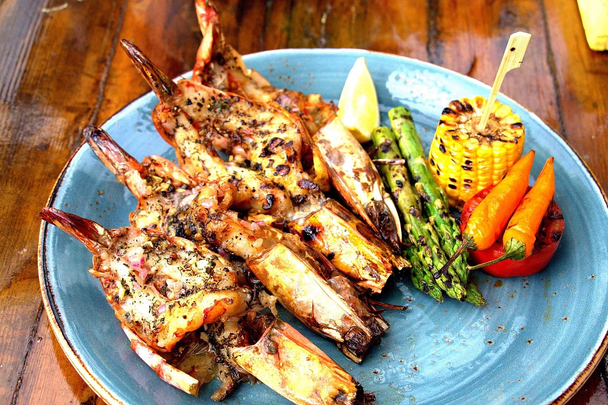 Easy DIY recipe: Grilled Jumbo Gulf Prawns