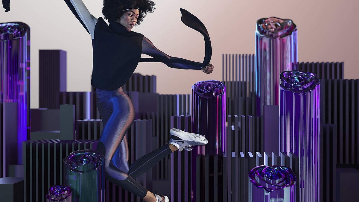 Nike releases new metallic sheen collection apparel