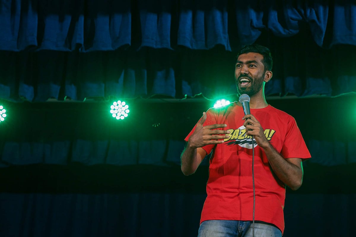 Stand-up comedian Manoj Prabakar brings his solo special, I Tried, to Kochi