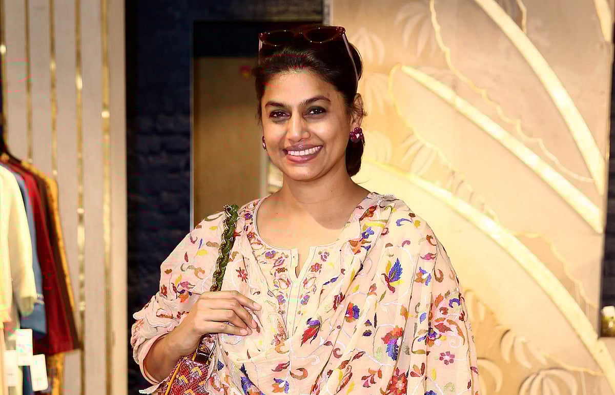 Pinky Reddy, Archie Paranji and Anju Poddar attend the showcase of ...