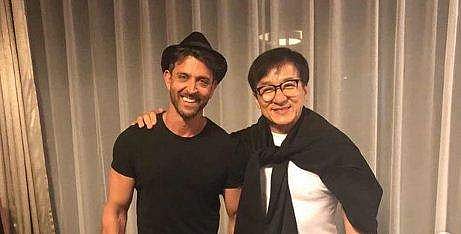 In pictures: Hrithik Roshan poses with Jackie Chan during Kaabil ...