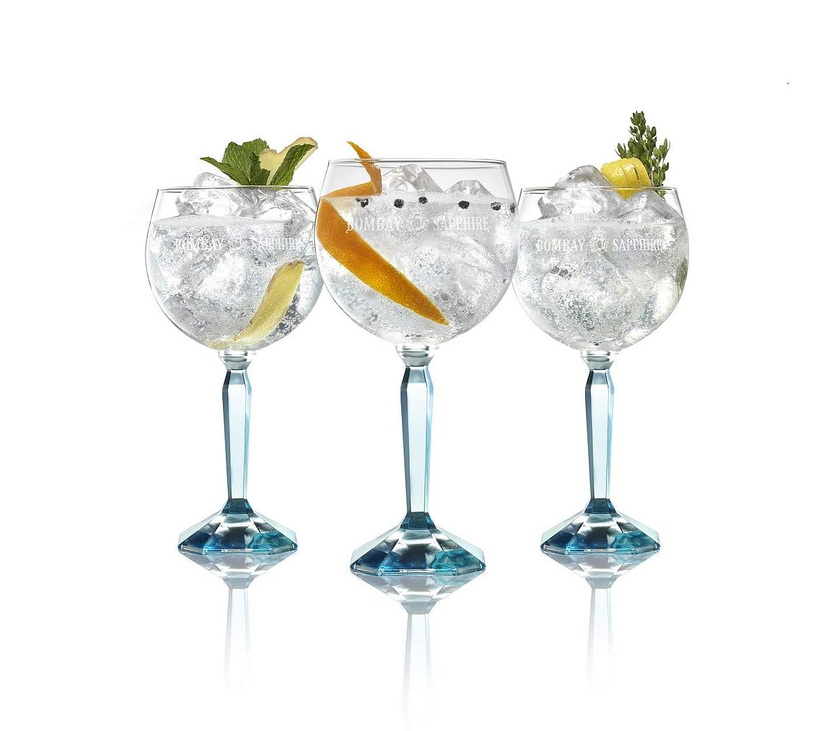 Bombay Sapphire cocktails: Star of Bombay 75, Star of Negroni and the ...