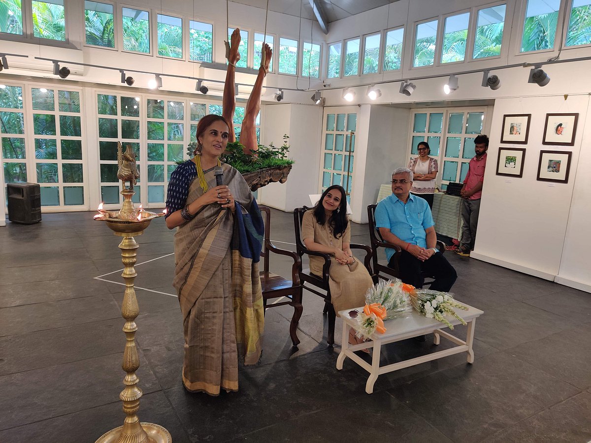 Celebrating women: Nandini R Nair's Small Talk, a solo show of ...