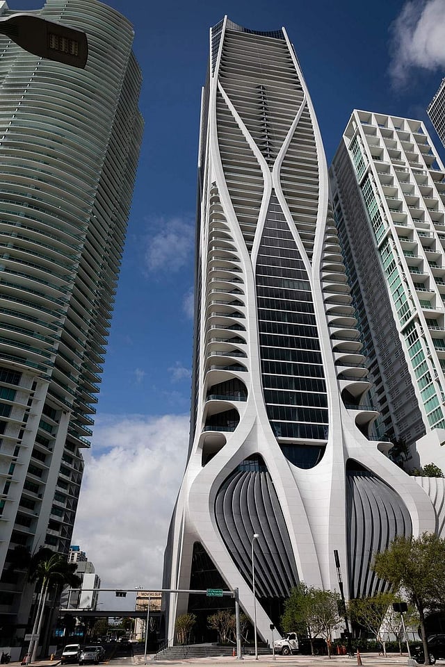 In pics: The late star architect Zaha Hadid's 'exoskeleton' luxury ...