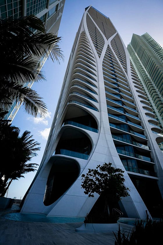 In pics: The late star architect Zaha Hadid's 'exoskeleton' luxury ...