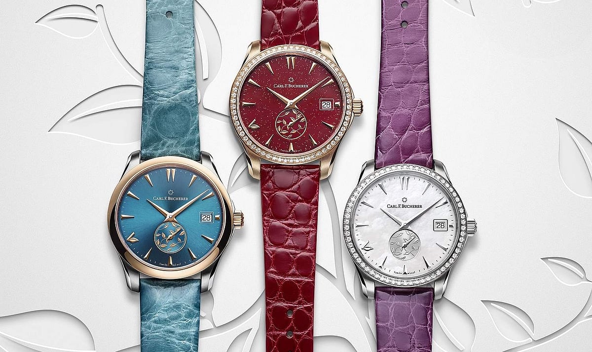 Carl F Bucherer unveils the Manero AutoDate Love collection