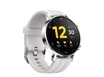 Silver colour variant of the smartwatch realme Watch S unveiled