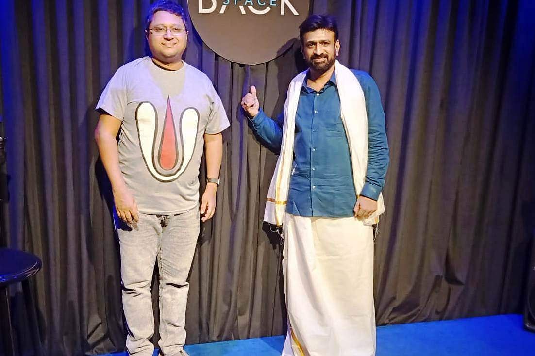 Comedy duo Anand Subramanian and Sanjiv Srinivasan make their debut in the Chennai with The Subbu an