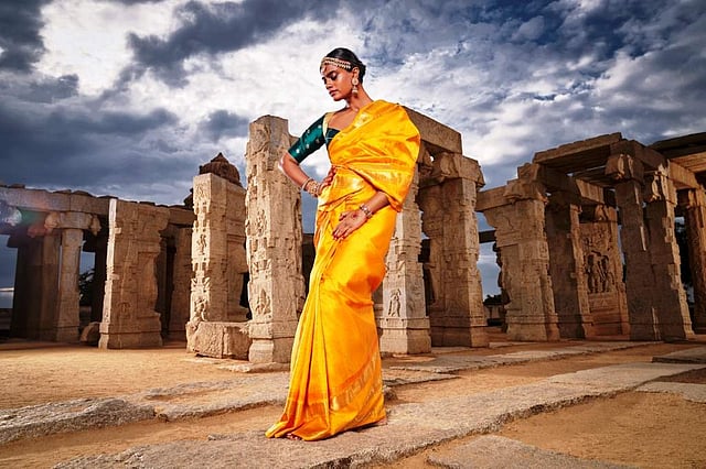 Luxury heritage label, Loukya — a brand that focuses on handwoven silk ...