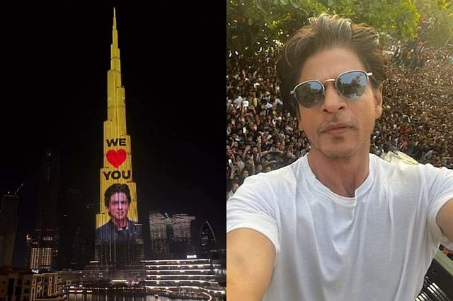 Burj Khalifa lights up on Shah Rukh Khan’s 57th Birthday; reads, “Happy ...
