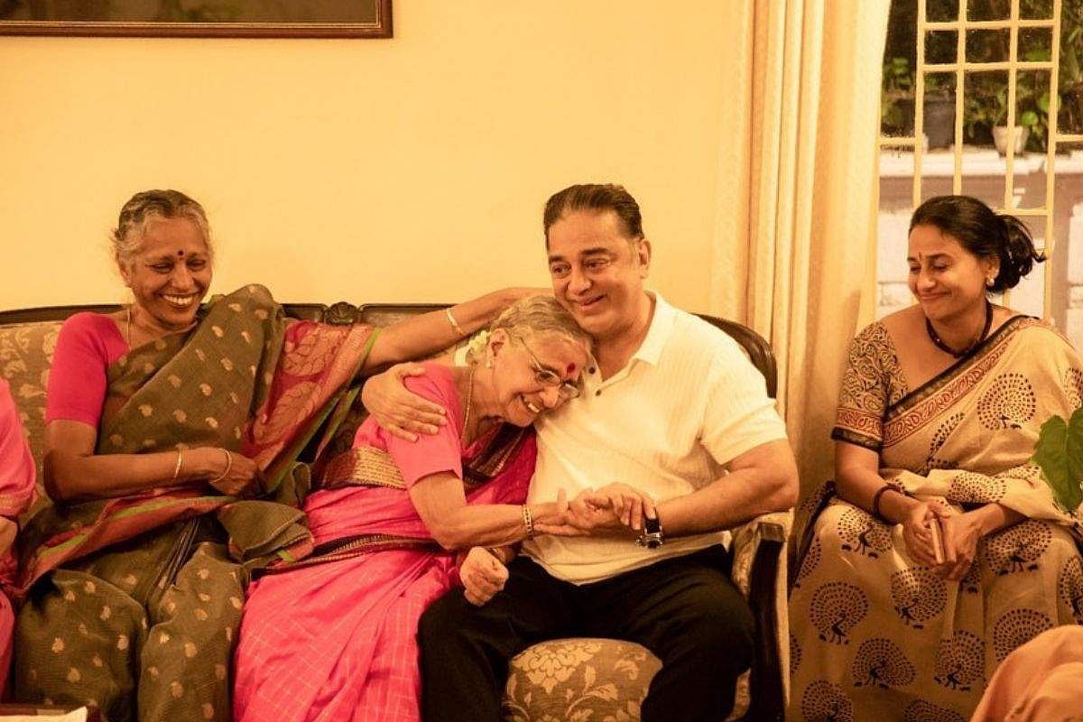 Kamal Haasan celebrates his 68th birthday at Suhasini Maniratnam’s house