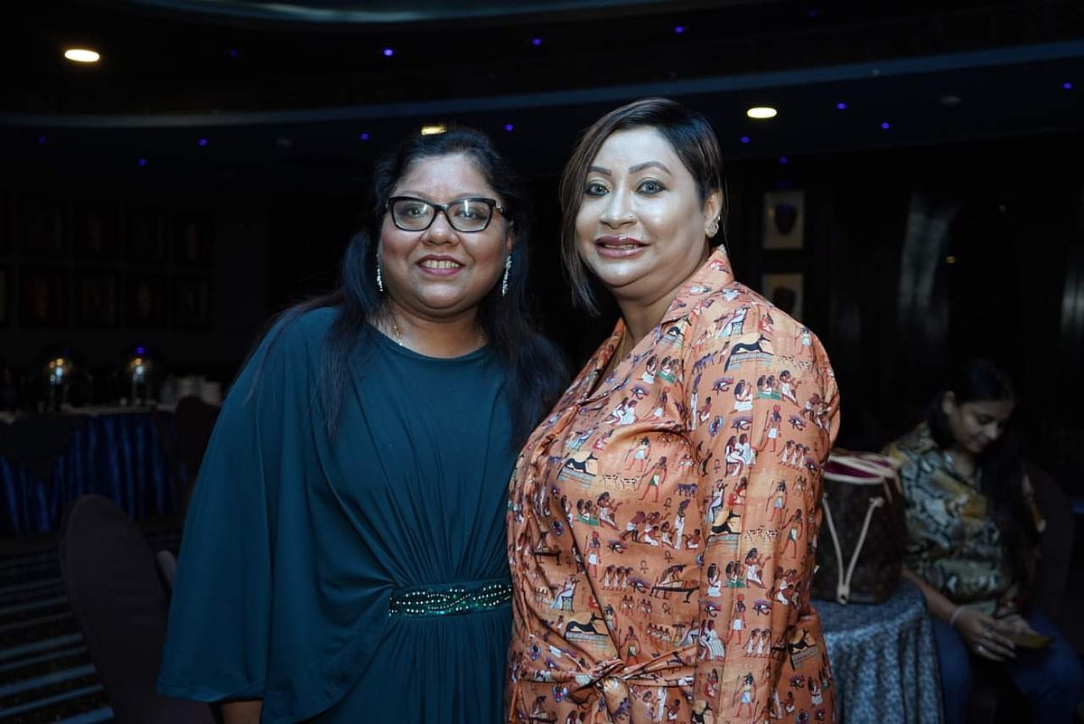 Glimpses from social activist Mimi Das' Christmas party