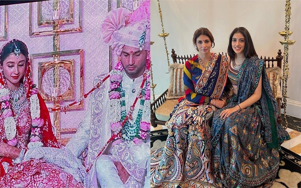 Anmol Ambani and Khrisha Shah tie the knot, Bachchans among the star ...
