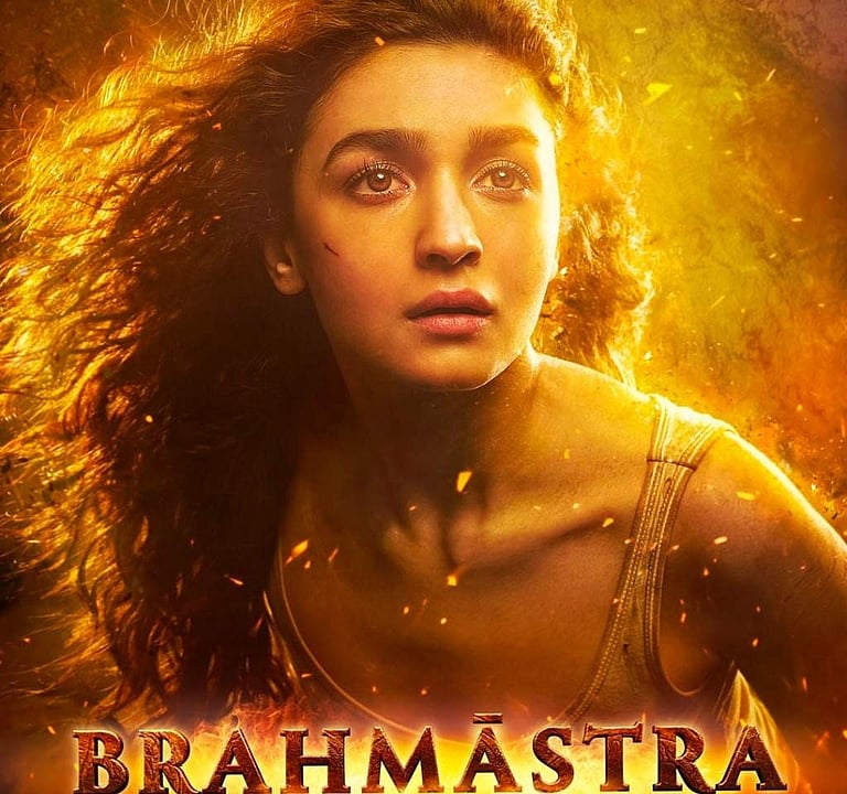 First look of Alia Bhatt as isha in Brahmastra released