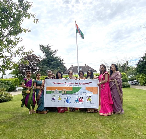 Indian Embassy in Ireland celebrates the tradition of Sari