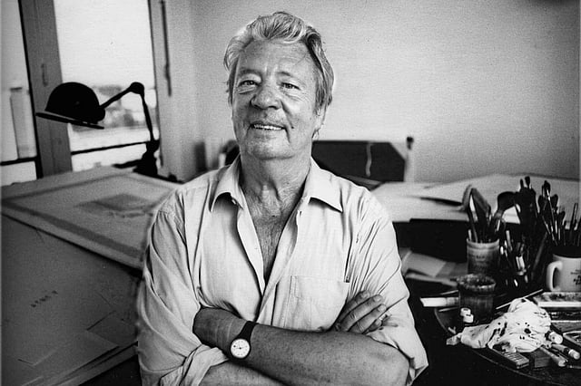 Creator of French children's book Little Nicholas; Jean-Jacques Sempé ...