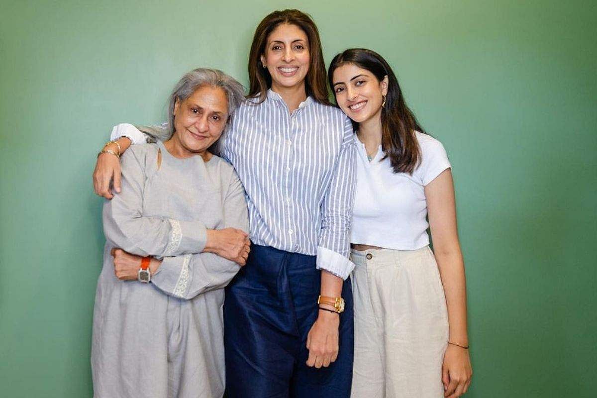 Navya Naveli gets candid with her mother Shweta Nanda and grandmother ...
