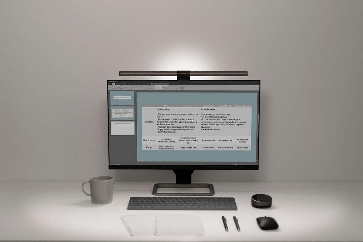 BenQ Unveils Groundbreaking ScreenBar Halo - Revolutionizing Workspace ...