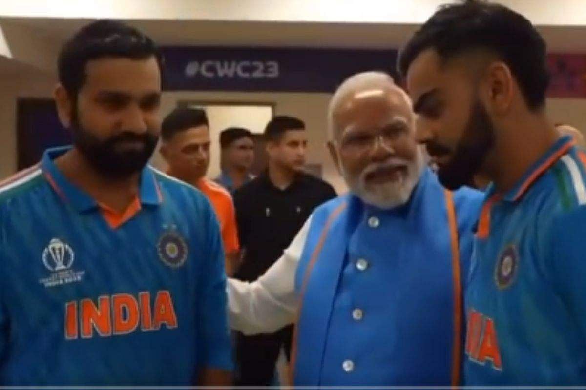 PM Modi consoles Virat Kohli and Rohit after Indian Cricket team’s ...