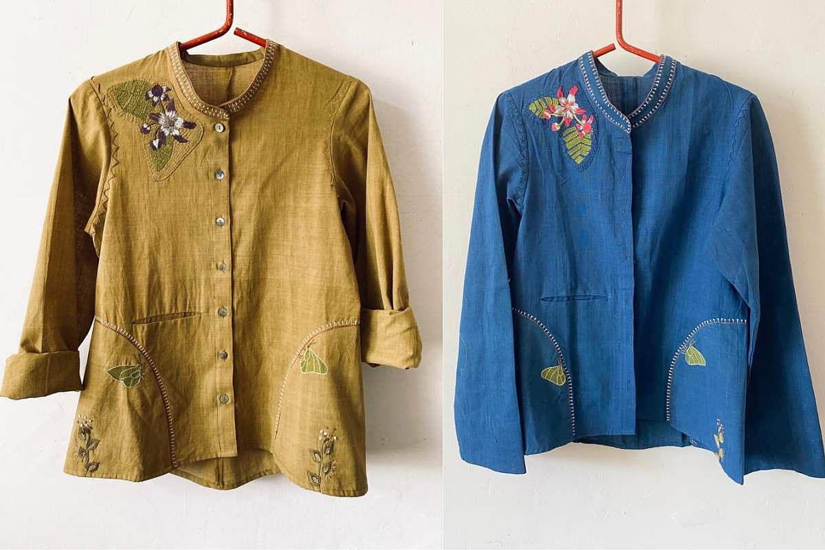 Porgai x Anshu Arora is a study in Lambadi embroidery