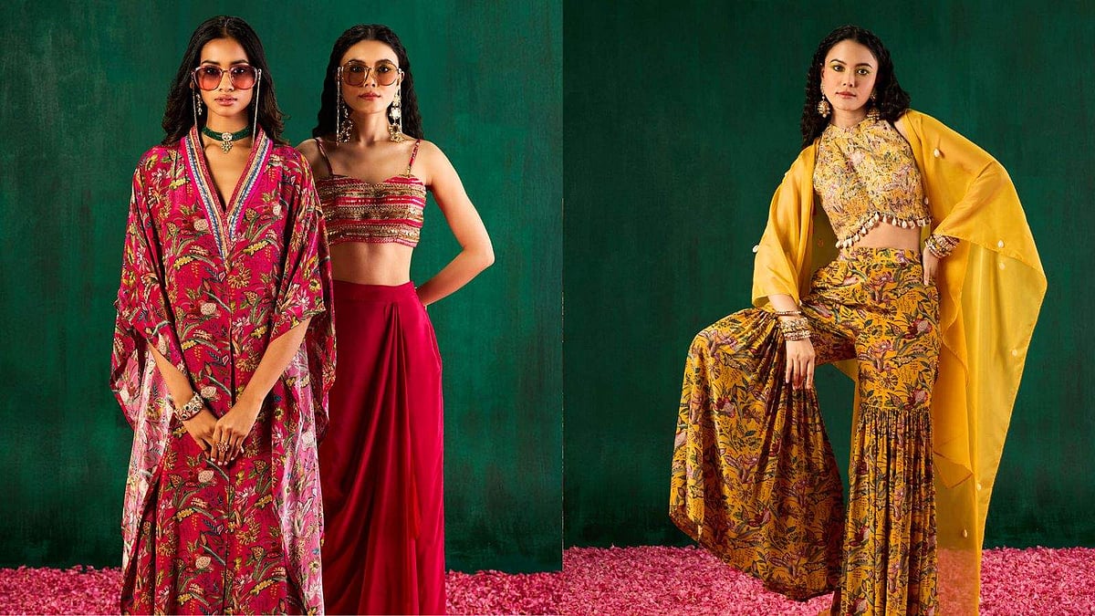 Rishi and Vibhuti X Gajra Gang bring the penache of prints with a festive edit