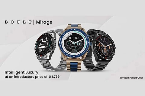 BOULT introduces the Mirage Smartwatch