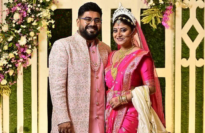 Glimpses from Sandipta Sen's wedding