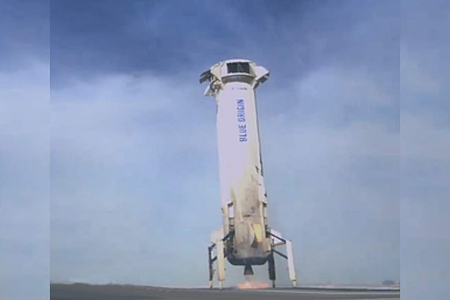 Jeff Bezos' Blue Origin finally launches, recovers New Shepard booster
