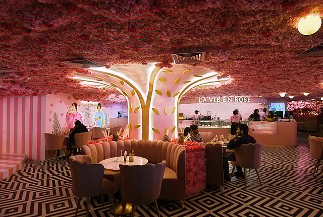 Review: La Vie En Rose cafe opens as a pink paradise in Gachibowli