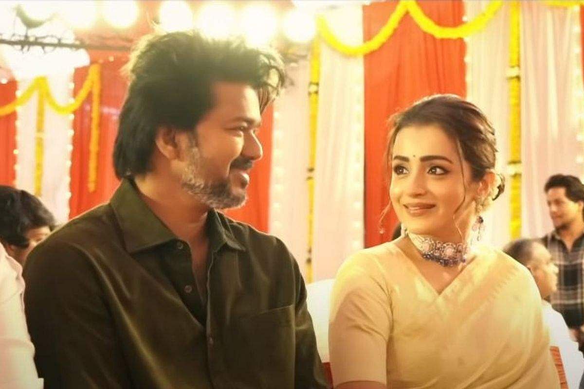 Thalapathy Vijay reunites with Trisha Krishnan at Thalapathy 67 pooja ...