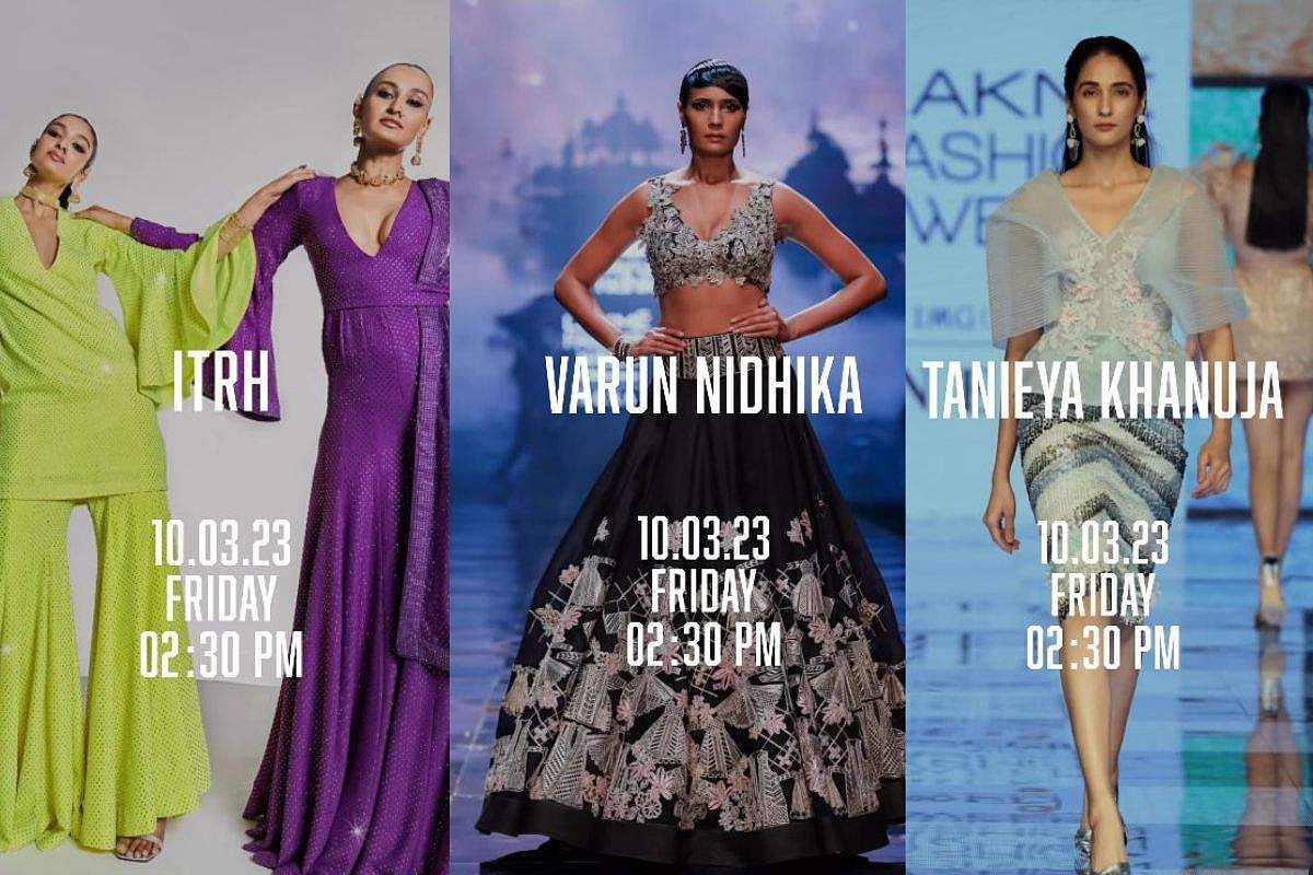 LFW X FDCI announces show schedule for upcoming edition in Mumbai from ...