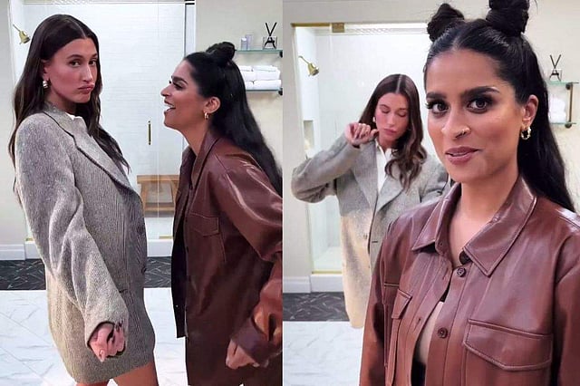 Lilly Singh and Hailey Bieber groove to a Hrithik Roshan song; leave ...