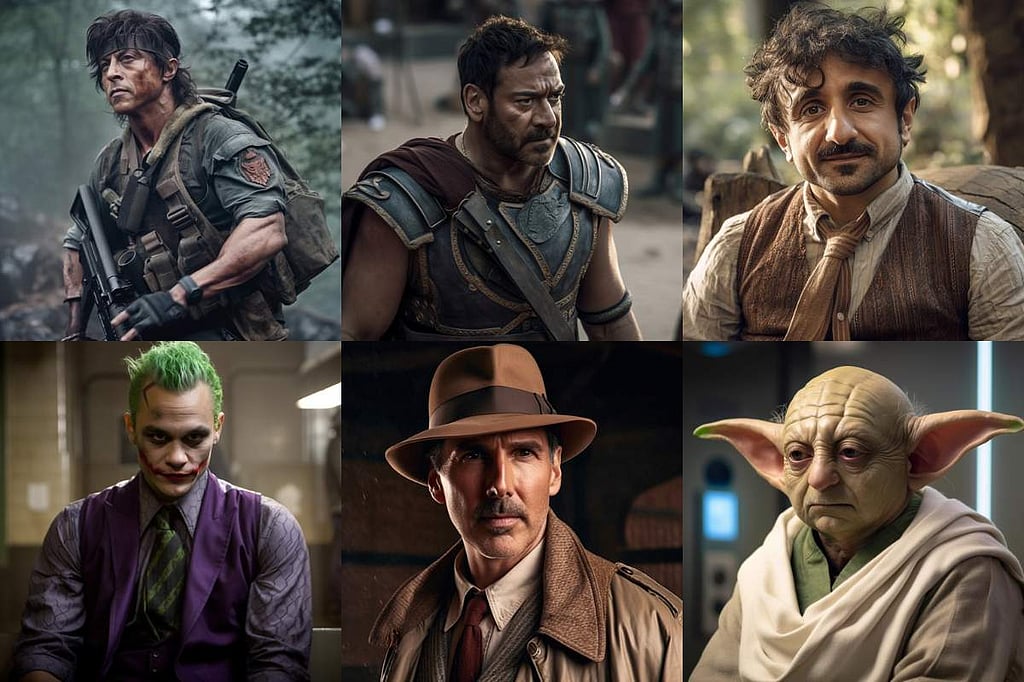 AI art captures popular Bollywood faces as pop-culture characters from ...