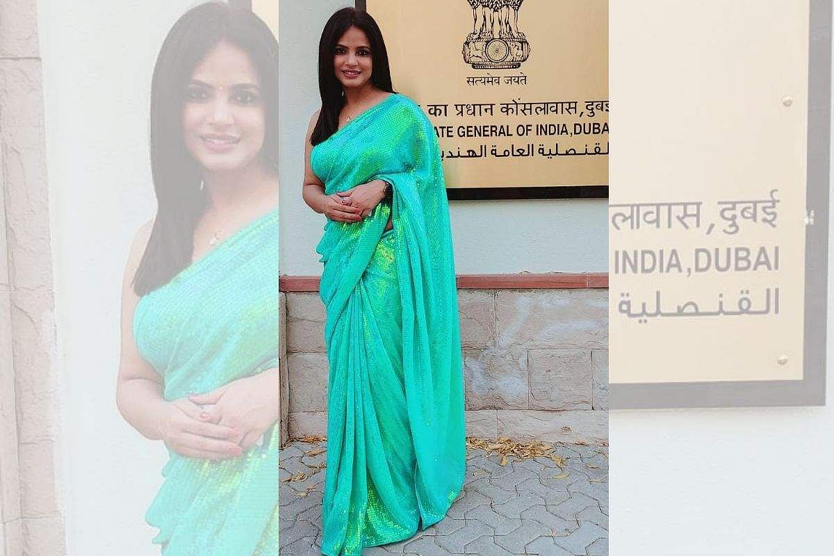 Actress Nitu Chandra Srivastava represents India in Indian Consulate ...