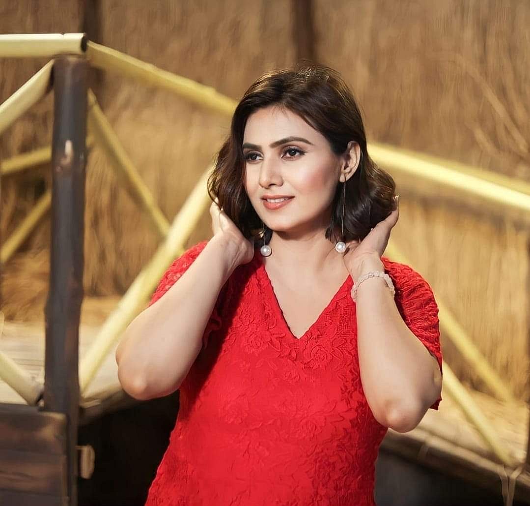Actress Amita Yadav in a new music video