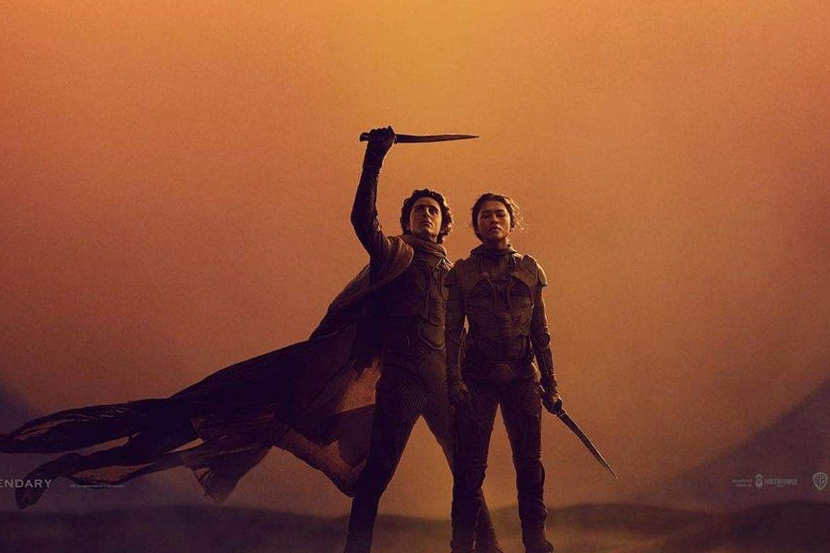 Official poster for Dune Part 2 revealed, showcasing stunning visuals ...