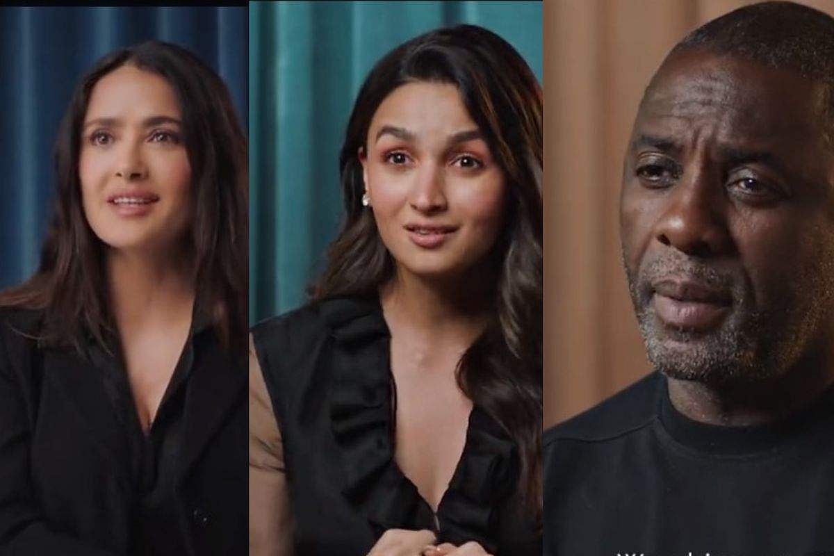 Alia Bhatt 'chimes for gender equality' with Idris Elba, Salama Hayek ...