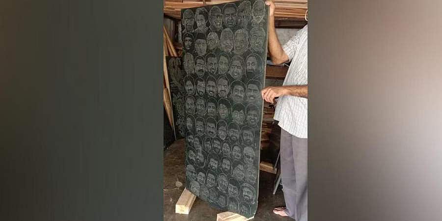 Carved In Stone: This Kerala man works wonders on these stone portraits