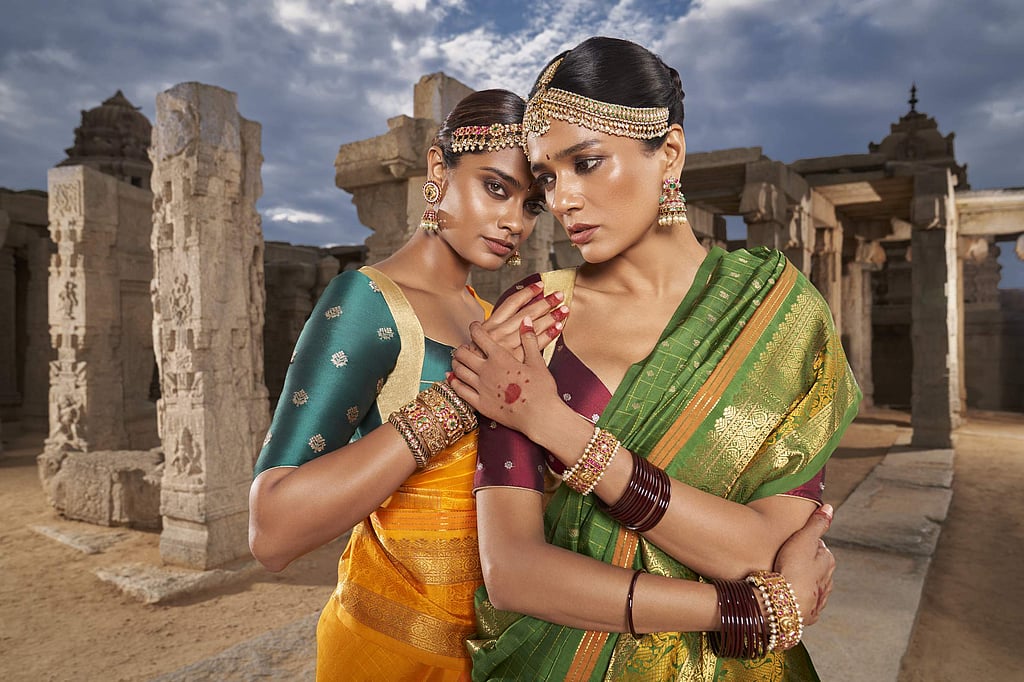 One year after their launch, city-based heritage textile and sari brand ...