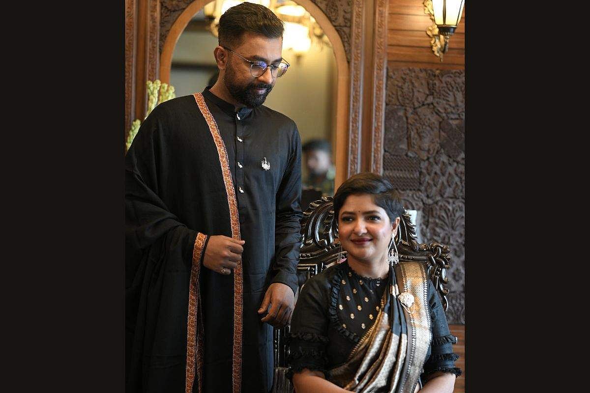 Ranajoy and Lagnajita on Kobi Square