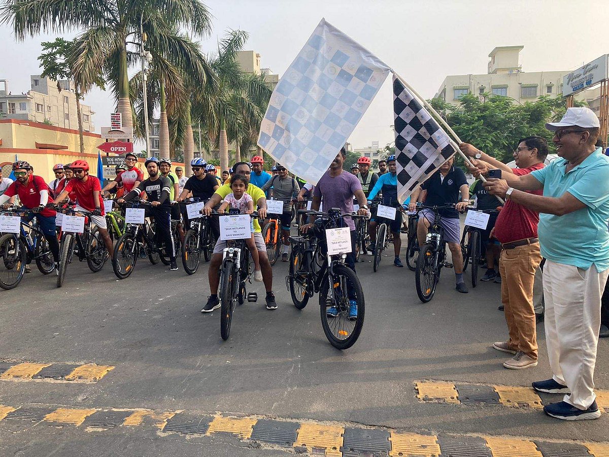 Pedal through Heritage celebrates World Environment Day and Bicycle Day