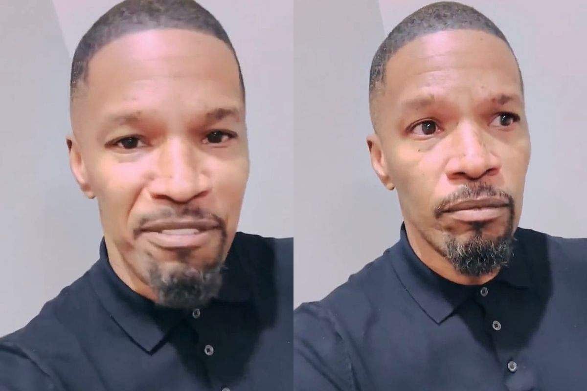 Jamie Foxx gets emotional in first message after April health scare ...
