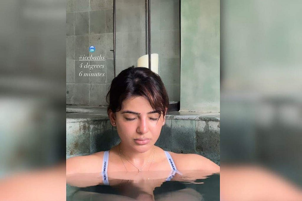 Samantha Ruth Prabhu gives us chills as she takes a 4-degree ice bath ...