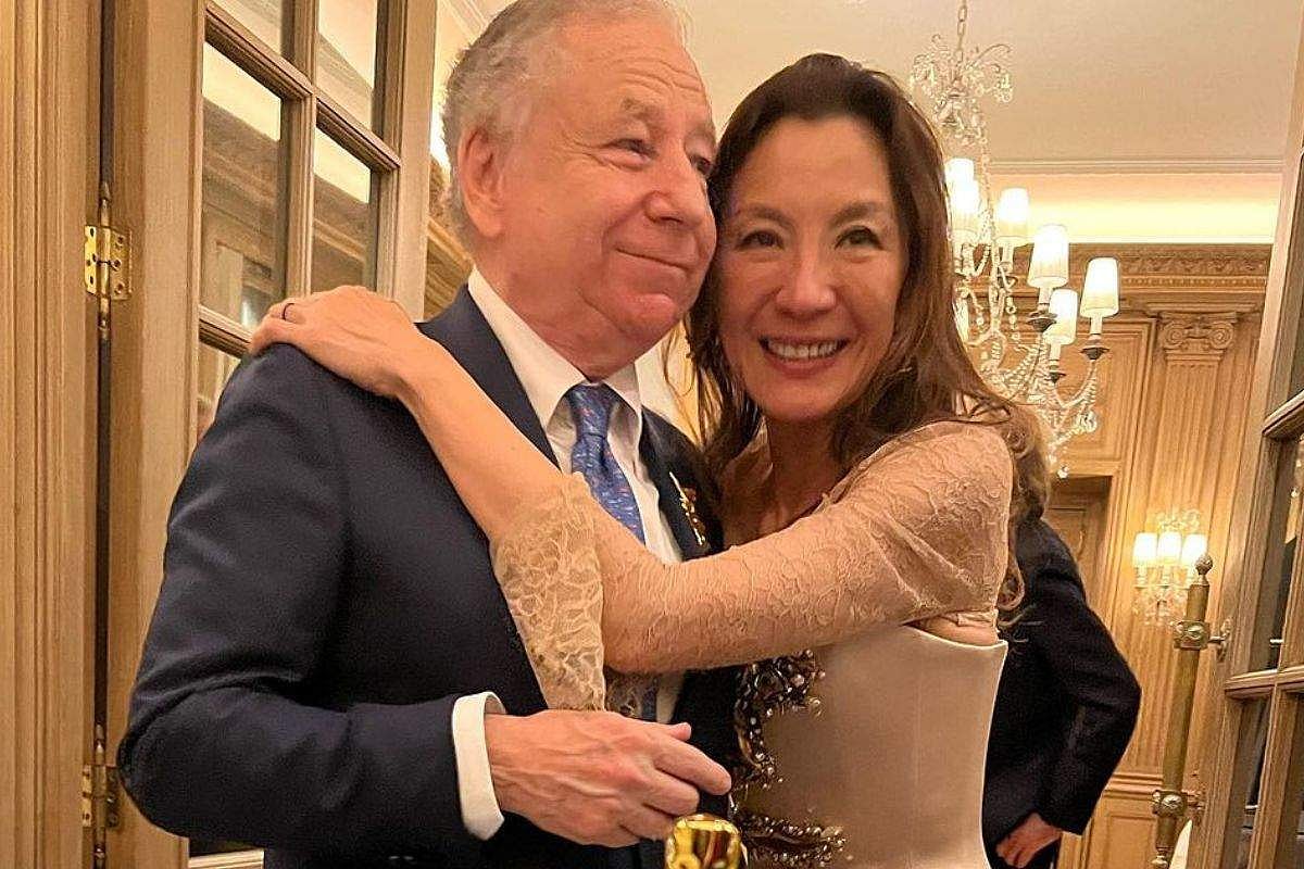 Michelle Yeoh marries fiancee Jean Todt 19 years after proposal