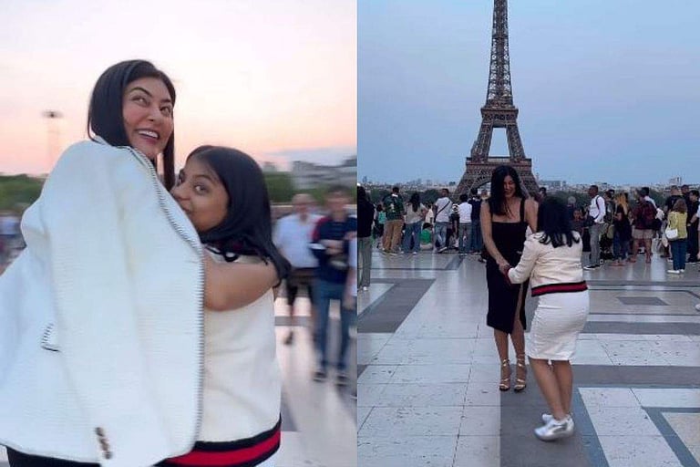 Sushmita Sen and daughter Alisah dance their hearts out in front of ...