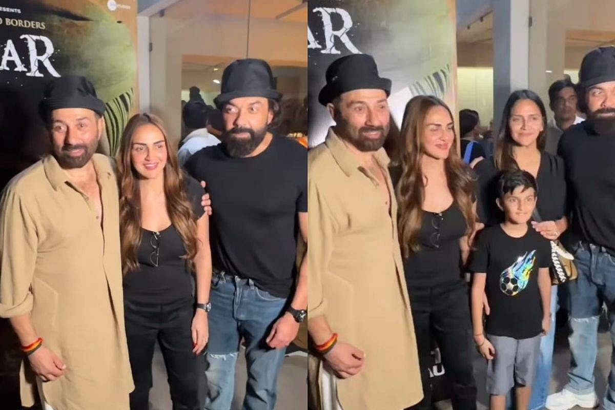 Esha Deol hosts exclusive screening for brother Sunny Deol's latest ...